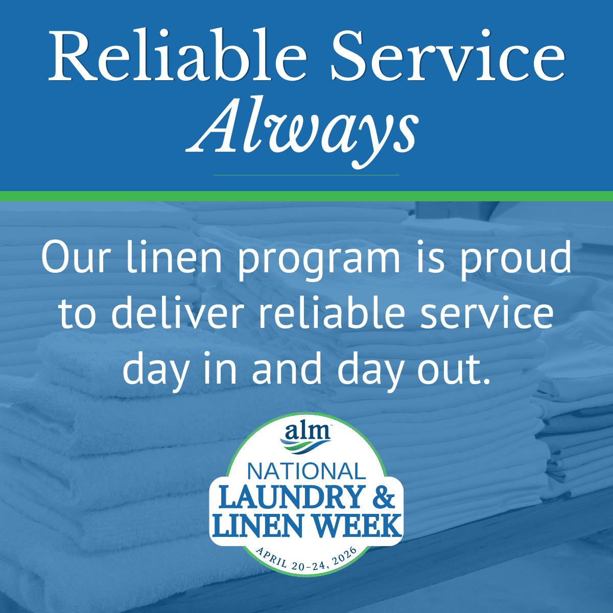 Laundry & Linen Week! - ALM