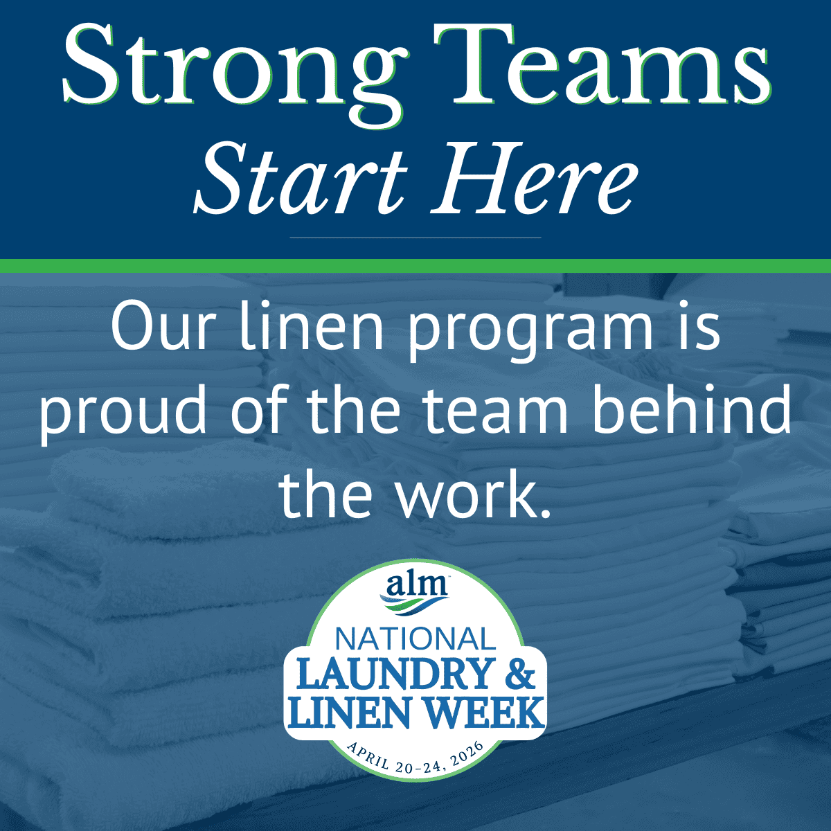 Laundry & Linen Week! - ALM